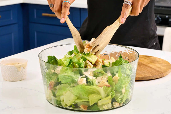 Lets Eat Glass Bowl Set Mud Pie – The Bugs Ear