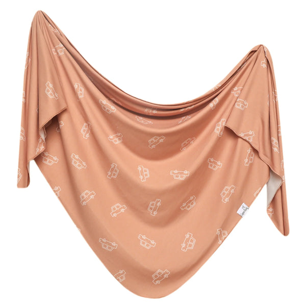 Copper Pearl Cooper Knit Swaddle Blanket – The Bugs Ear