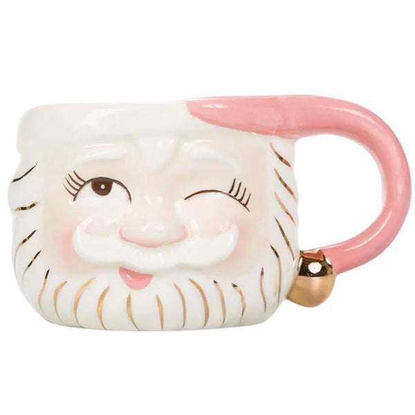 Papa Noel Pink Mug Santa – The Bugs Ear