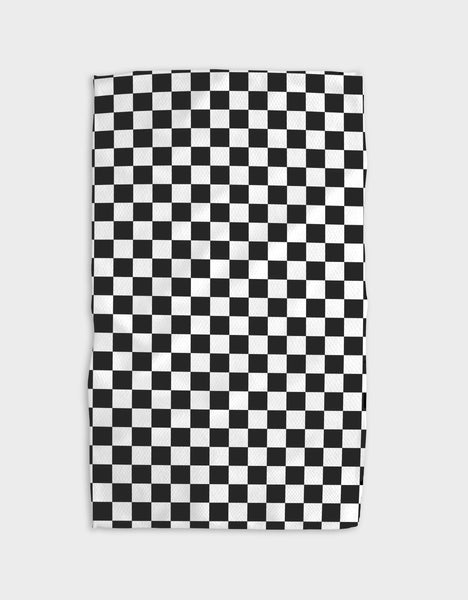 Geometry Check It Tea Towel – The Bugs Ear