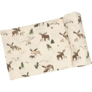 Angel Dear Swaddle Blanket Moose Family – The Bugs Ear