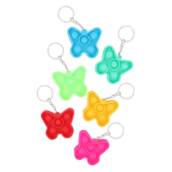 Push Pop It Butterfly Fidget Toy Key Chain – The Bugs Ear