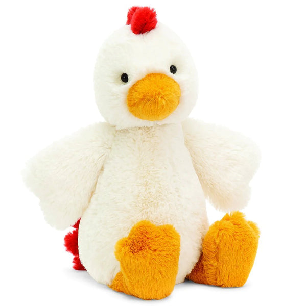 Jellycat Bashful Chicken Medium – The Bugs Ear