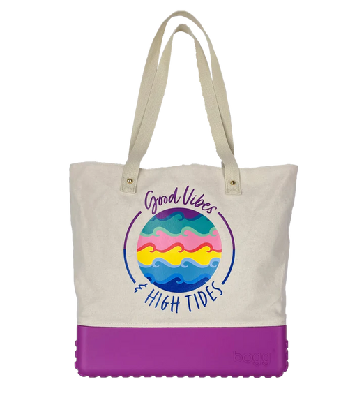 Printed Canvas Bogg Bag Good Vibes – The Bugs Ear