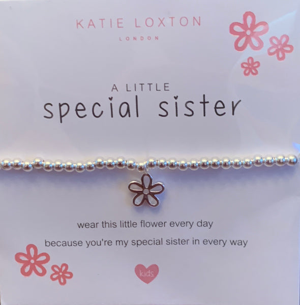 Katie Loxton A Little Special Sister Girls Bracelet – The Bugs Ear
